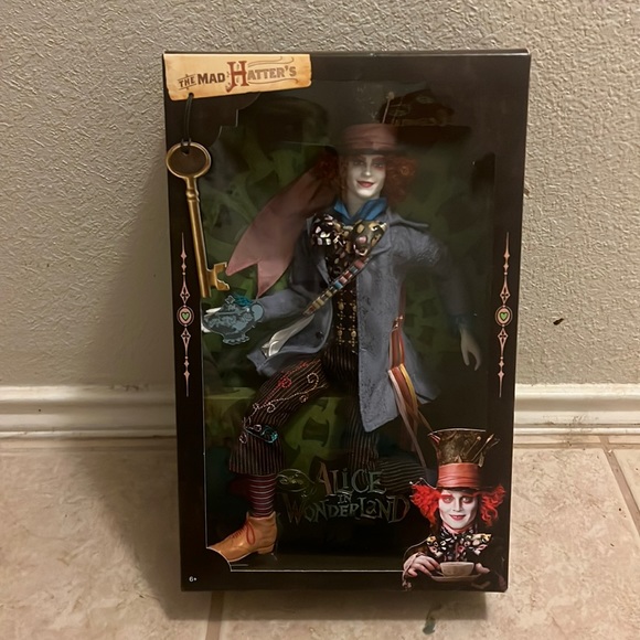 Mattel | Other | Johnny Depp Alice In Wonderland Barbie | Poshmark